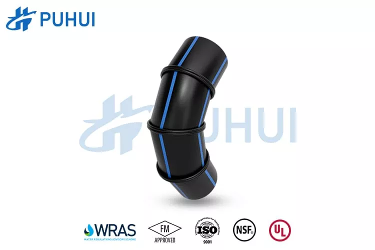 Codo 90° Segmentado de HDPE - Tubería de HDPE,Accesorios de HDPE ...