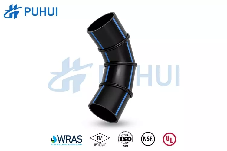 Codo 90° Segmentado de HDPE - Tubería de HDPE,Accesorios de HDPE ...