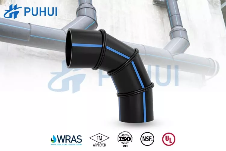 Codo 90° Segmentado de HDPE - Tubería de HDPE,Accesorios de HDPE ...
